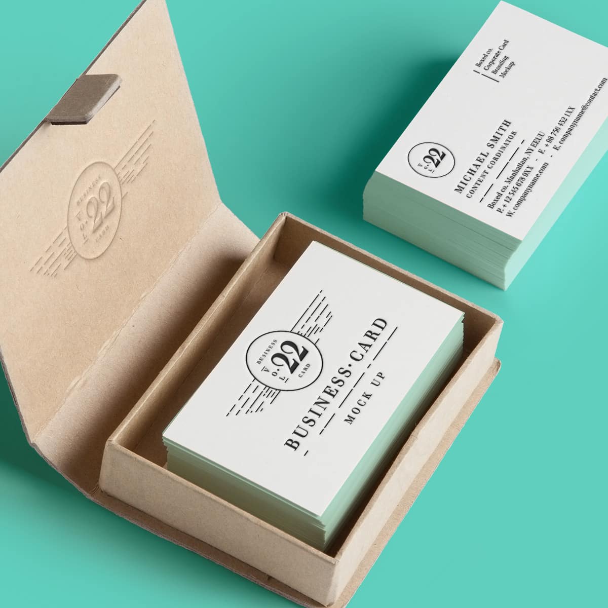 Business Card Mockup - Genadendal Museum